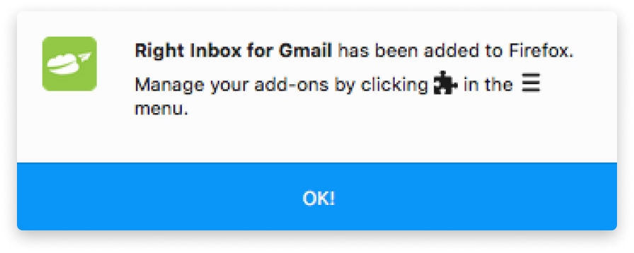 Install Email Productivity Extension for Firefox - Email Tracking ...