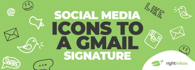 How to Add Social Media Icons to a Gmail Signature