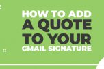 How to Add a Quote to your Email Signature in 2024 [Step by Step]