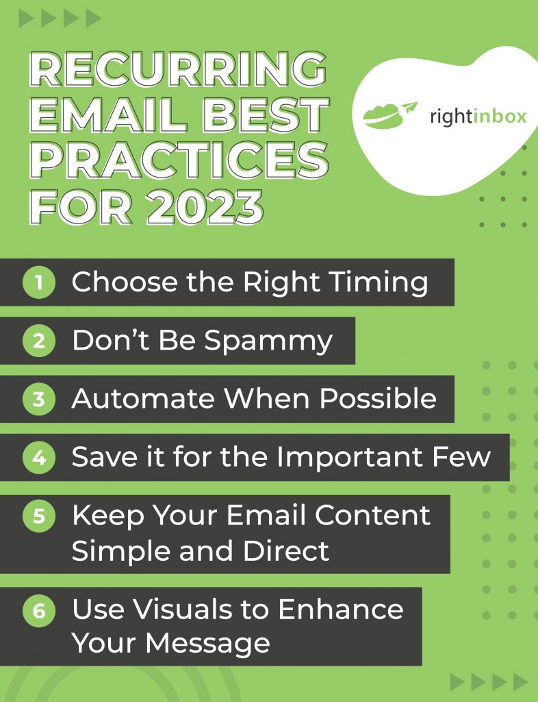 Automating Recurring Emails with Right Inbox: A Guide for 2025