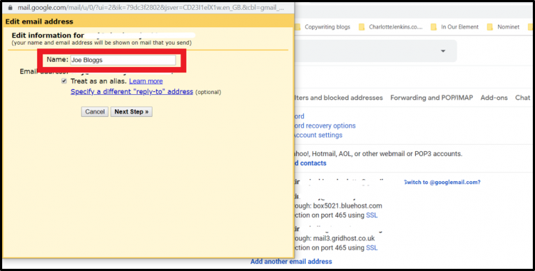 How to Change Your Name in Gmail