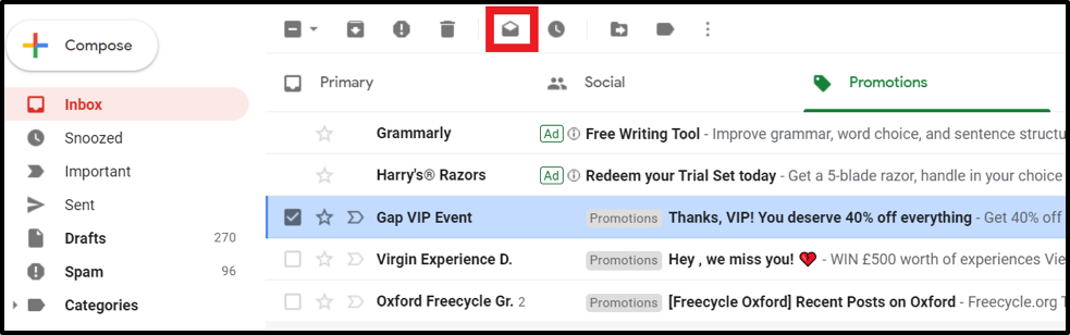How To Mark All Emails As Read In Gmail