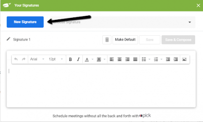 Configuring Multiple Signatures in Gmail