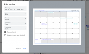 Printing Your Google Calendar: Desktop and Mobile Guide