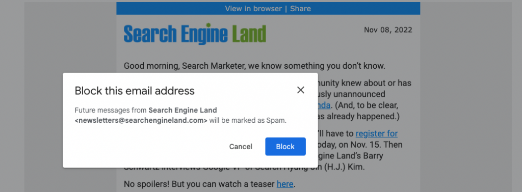 How to Block Someone on Gmail