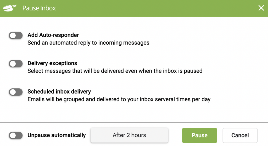 Boosting Productivity: Pausing Your Gmail Inbox with Right Inbox