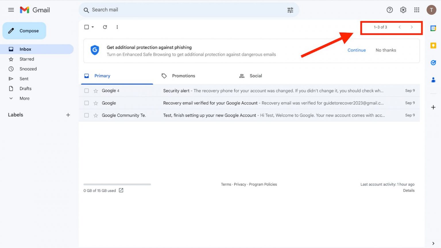 Show Me My Emails From Last Week in Gmail