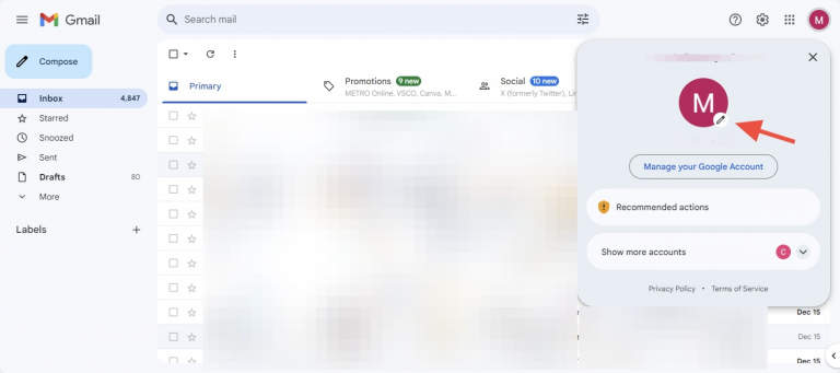 How to Change Your Gmail Picture? [with Screenshos Included]