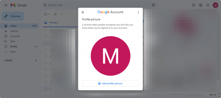 How to Change Your Gmail Picture? [with Screenshos Included]
