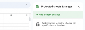 How to Password Protect a Google Sheet